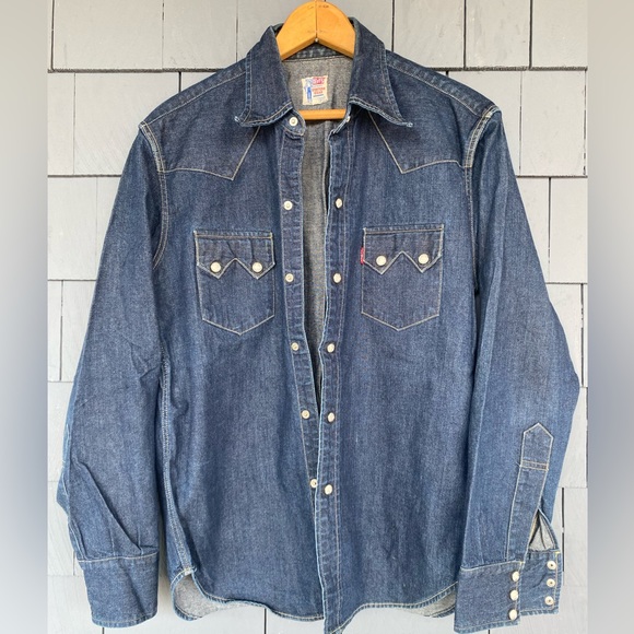 Levi's | Shirts | Lvc Levis Vintage Clothing Western Wear Sawtooth ...